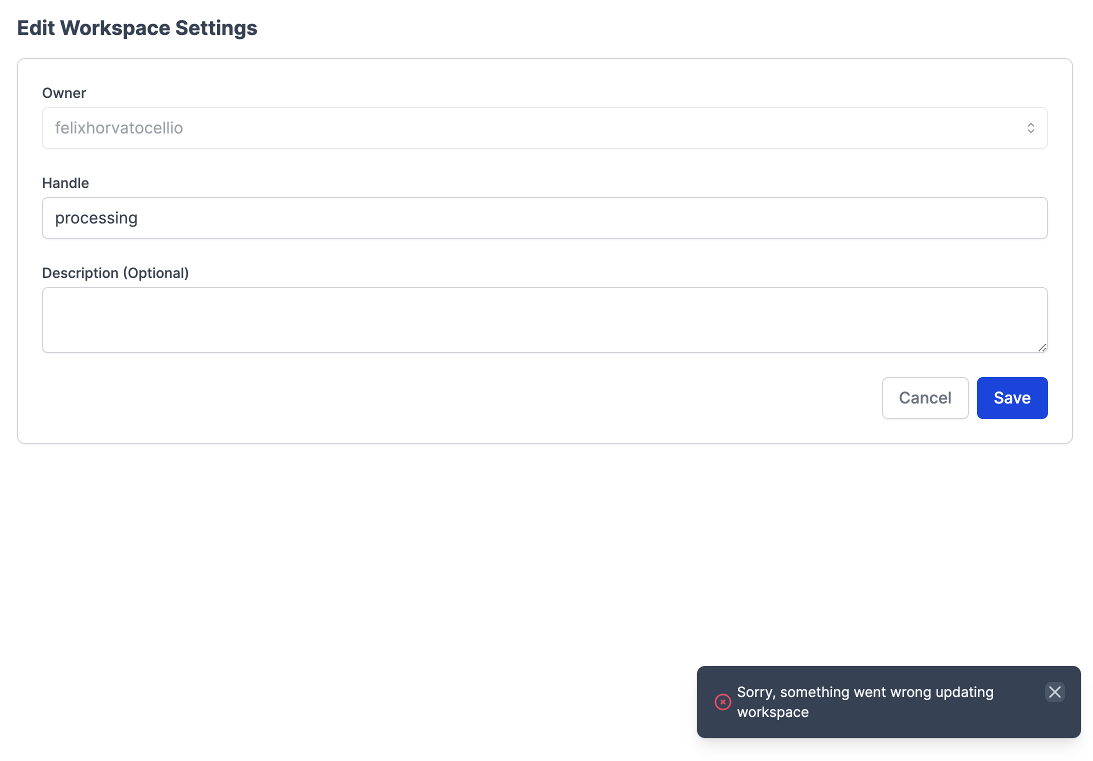 Cannot change Workspace name · Issue #6381 · PrefectHQ/prefect · GitHub