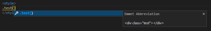 Fix CSS emmet · Issue #1367 · vuejs/language-tools · GitHub