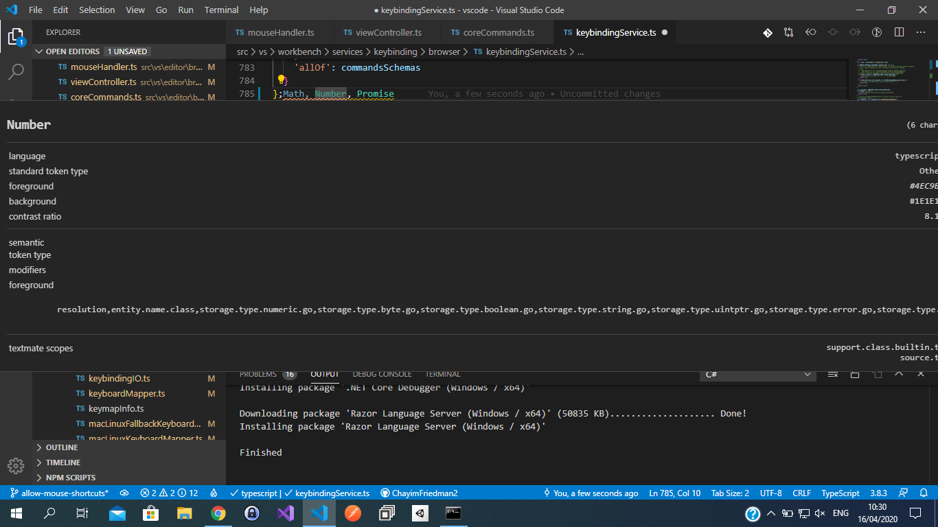 Long Token Foreground Make Token Inspect Invisible · Issue #95416 ...
