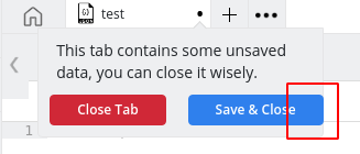 "Save & Close" button too close to the edge · Issue #53 · firecamp-io ...