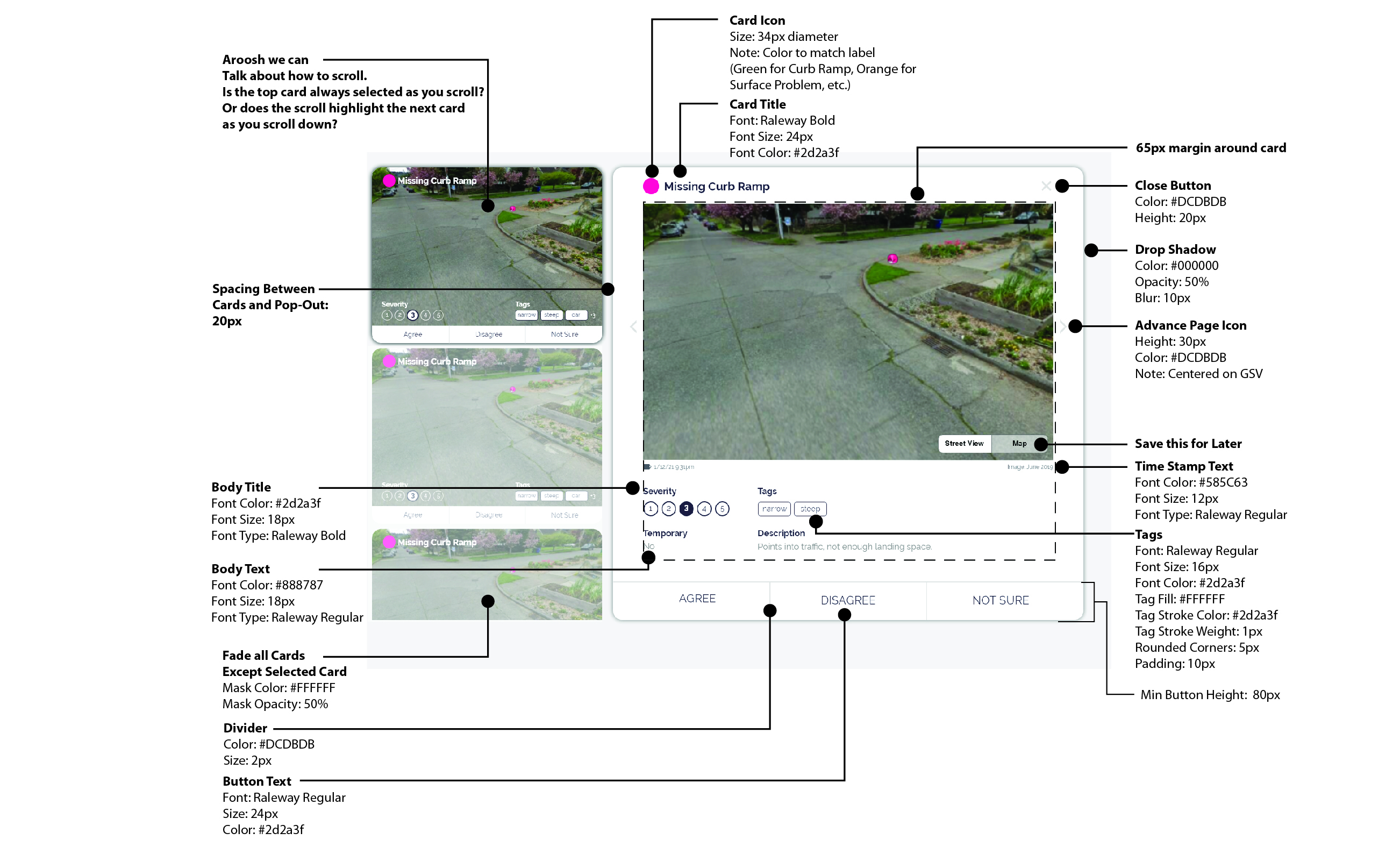 Add expandable modal for cards on click · Issue #2532 · ProjectSidewalk ...