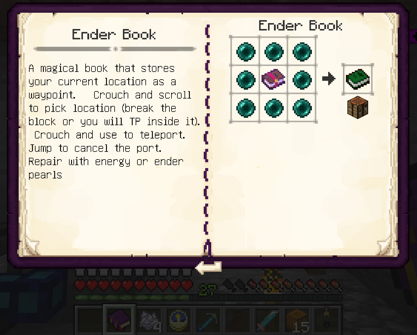 Ender book can't be repaired · Issue #2028 · Lothrazar/Cyclic · GitHub