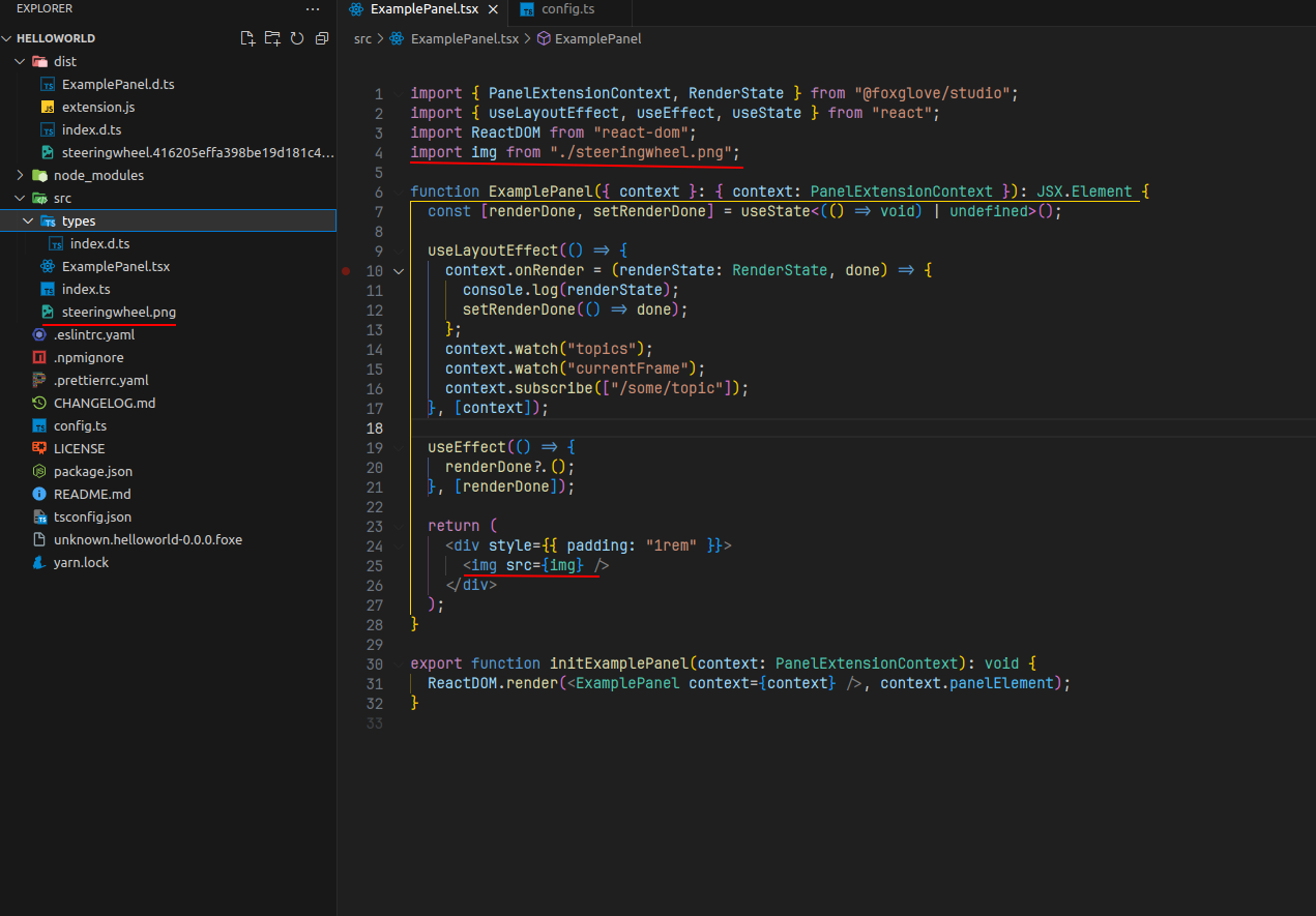 Webpack configuration for file loader · Issue #102 · foxglove/create-foxglove-extension · GitHub