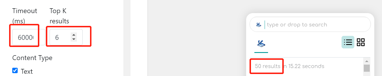 Flow search always return 50 results with random top_k set · Issue #1350 · jina-ai/serve · GitHub