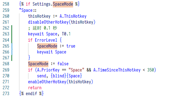 是否能设置“空格模式”的空格键按键触发的延迟？打字有时会导致会误操作. · Issue #31 · xianyukang/MyKeymap ...