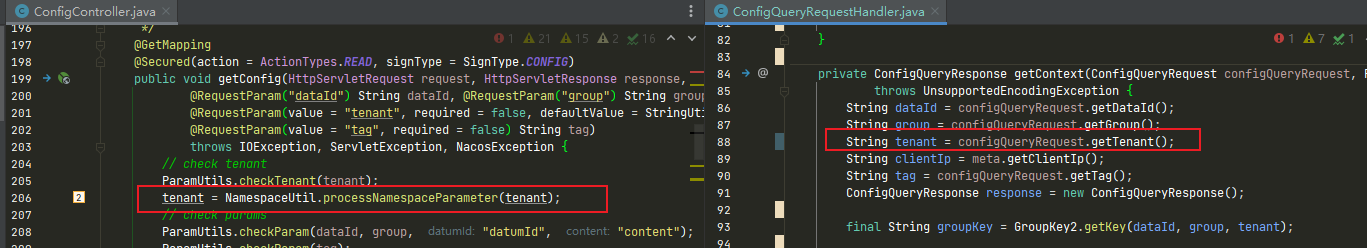 Nacos gRPC Client could not fetch config when using 'public' namespace · Issue #9418 · alibaba ...