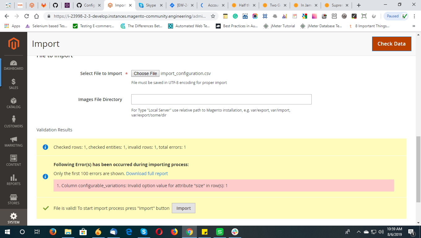 Configurable product in Magento 2 not show in product manager after import · Issue #23998 ...