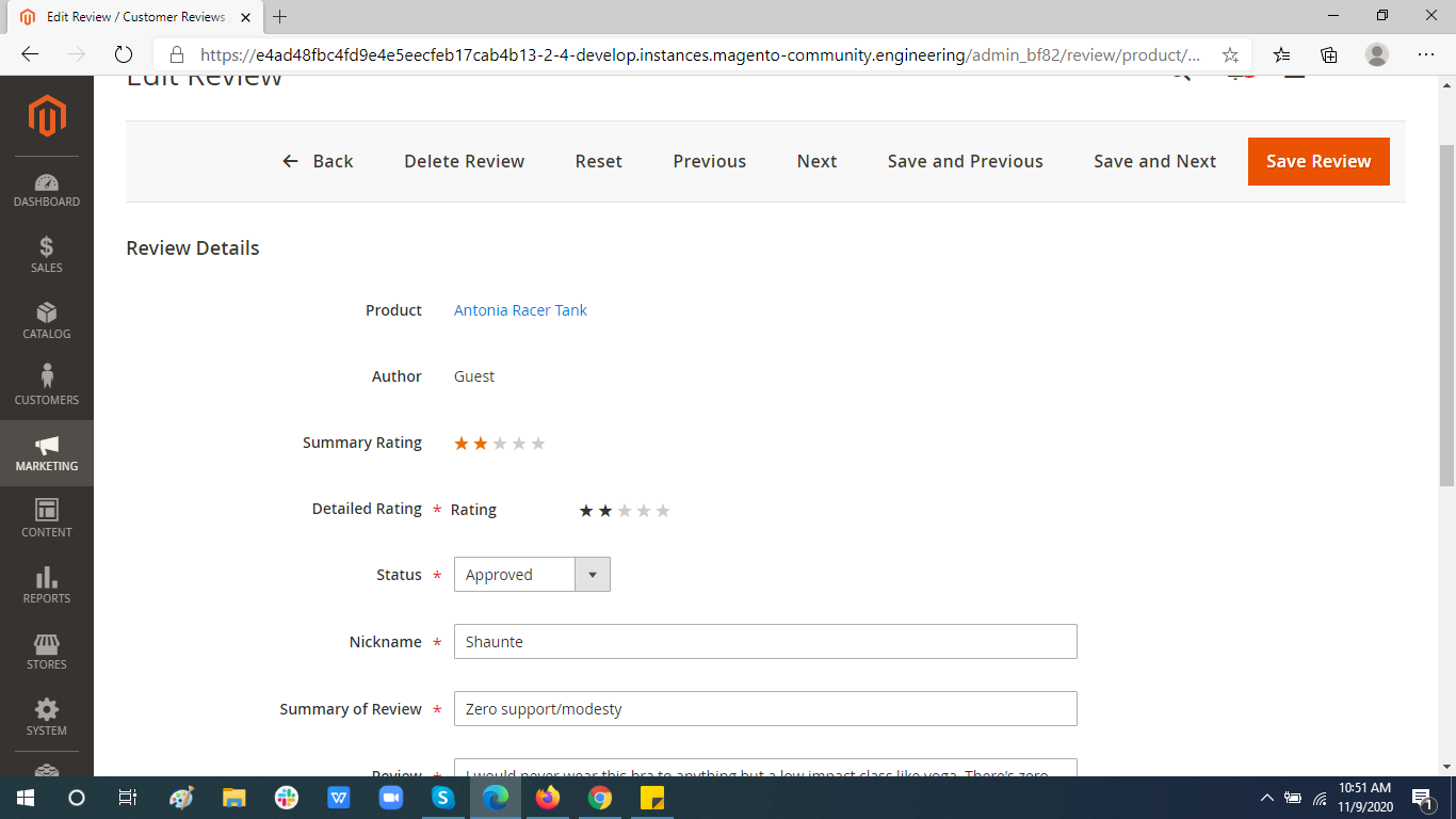 (Admin) Review page was break layout · Issue #30844 · magento/magento2 · GitHub