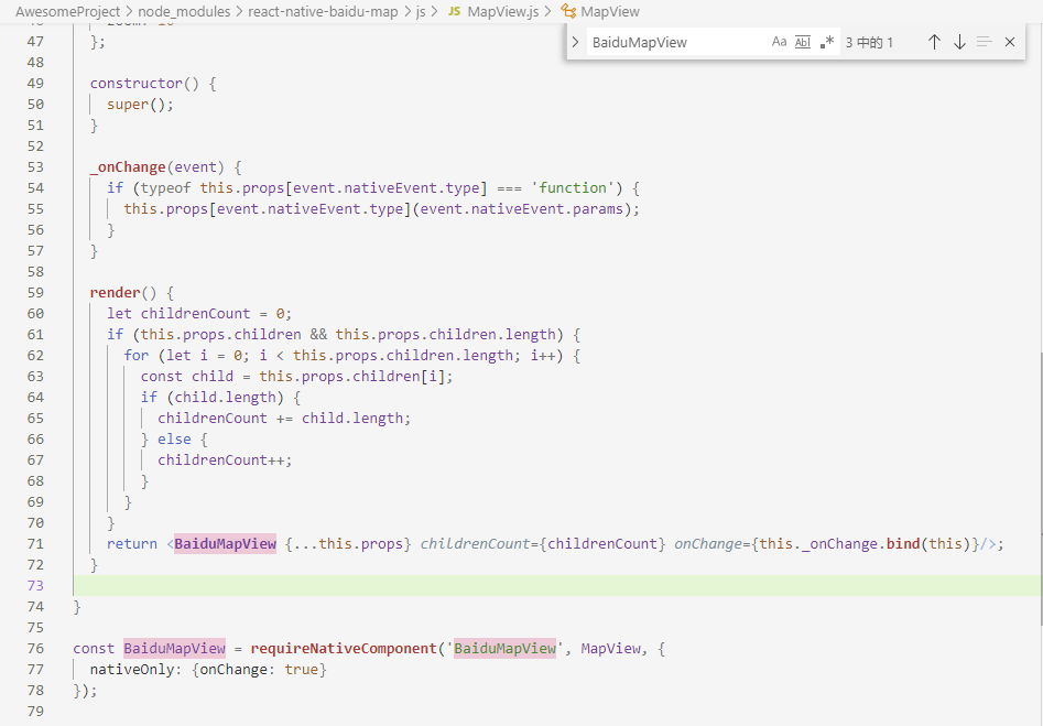 react-native0.61版本运行报错'BaiduMapView' was not found in the UIManager. · Issue #296 · lovebing ...