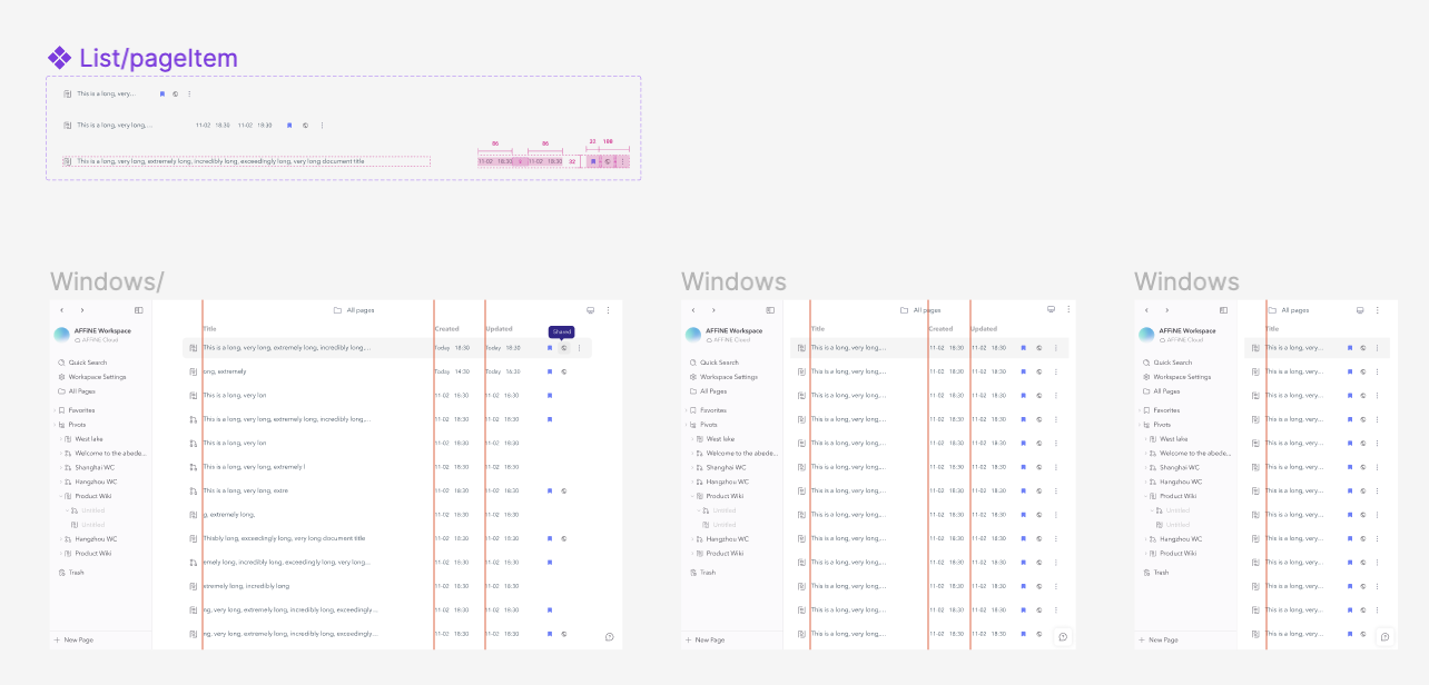 Updating The Design Of All Pages On Affine · Issue 1831 · Toeverything Affine · Github