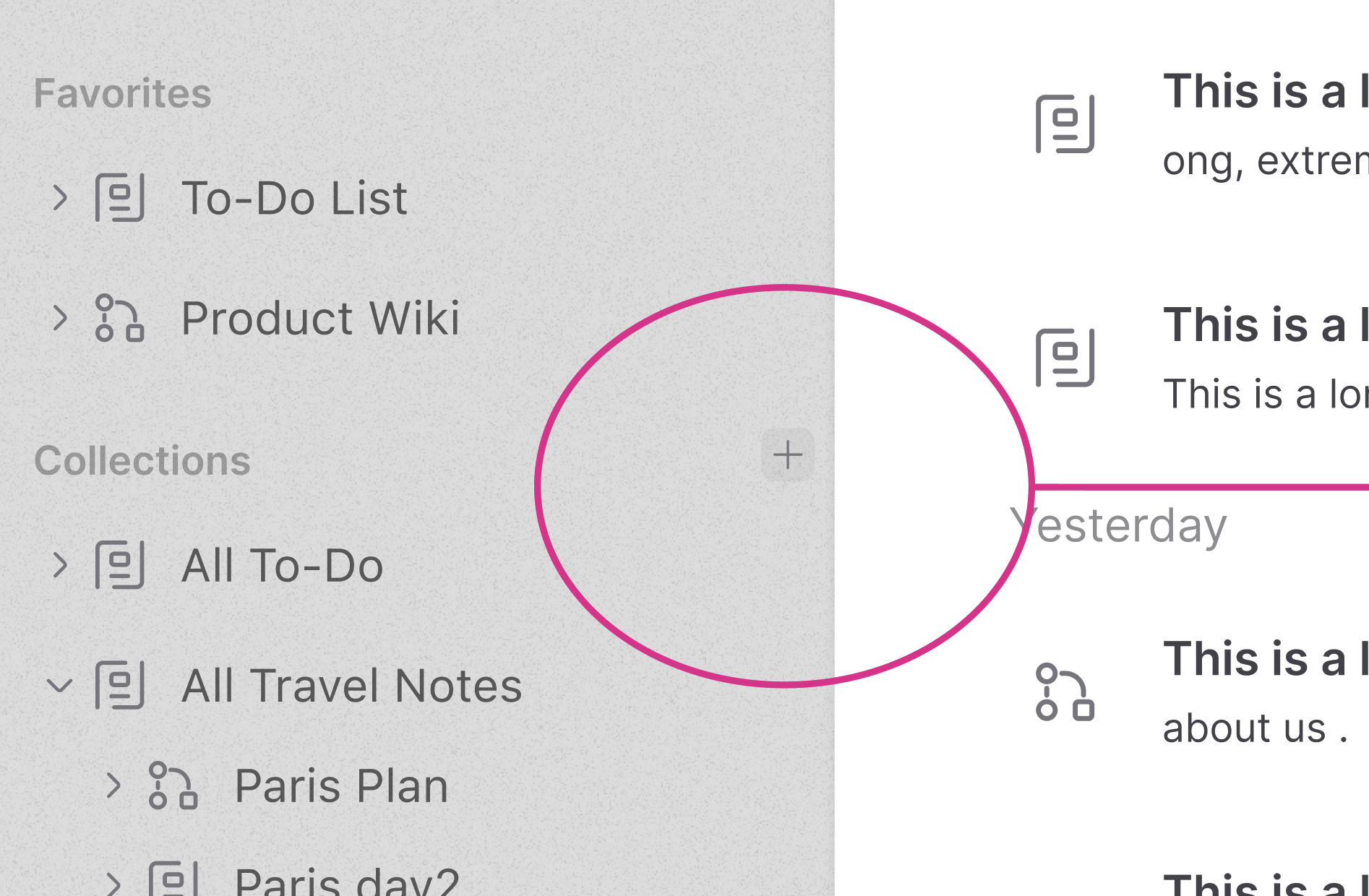 Improve The Interaction Details Of Collections · Issue 3214 · Toeverything Affine · Github