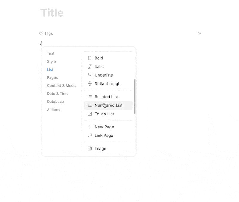 Multiple slash menu list items could be activated at the same time · Issue #5005 · toeverything ...