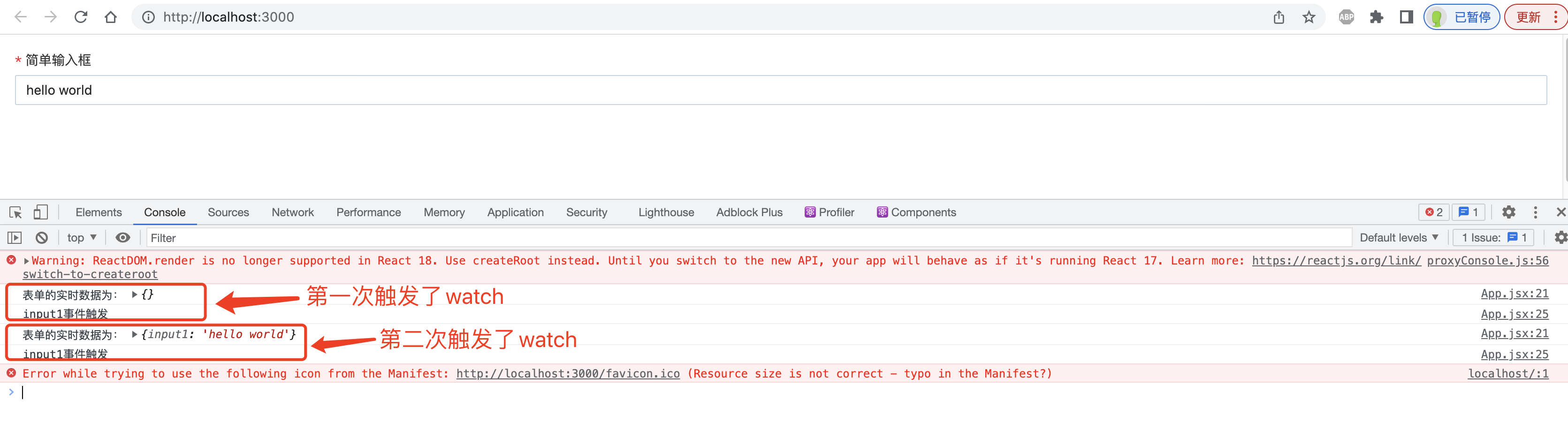 watch在onMount前和onMount时各触发了一次 · Issue #969 · alibaba/x-render · GitHub