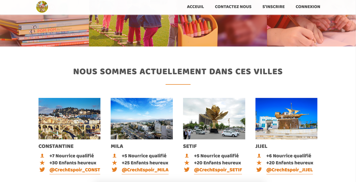 GitHub - najibbom/CrechEspoir: Projet web: Réalisation d'un site web pour une crèche
