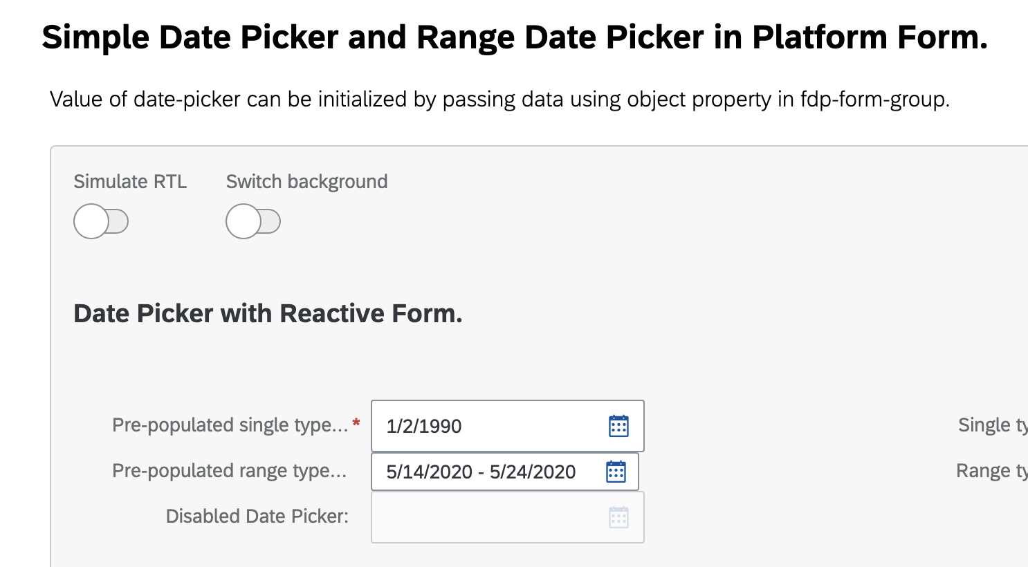bug(core): date-picker inside form-container has invalid spacing · Issue #7577 · SAP/fundamental ...