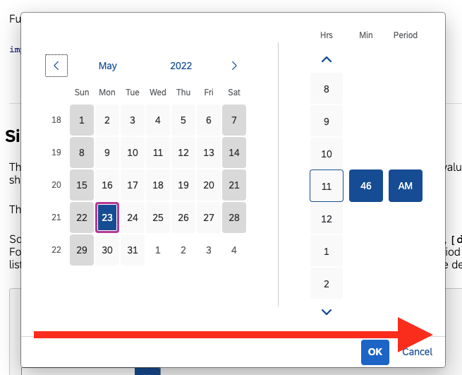 Datetimepicker Why The Datetimepicker Is Set A Fixed Length · Issue
