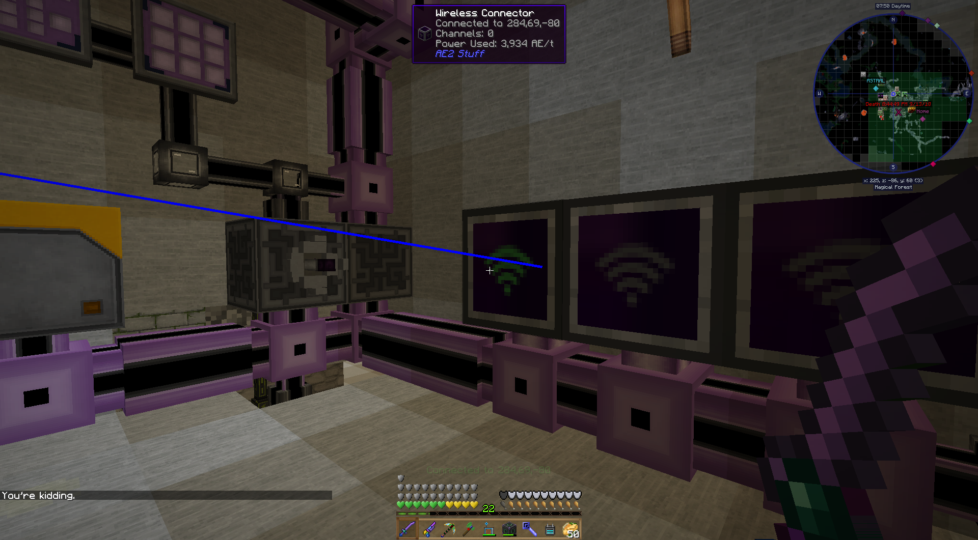 AE2 WiFi disables AE2 server · Issue #279 · EnigmaticaModpacks ...