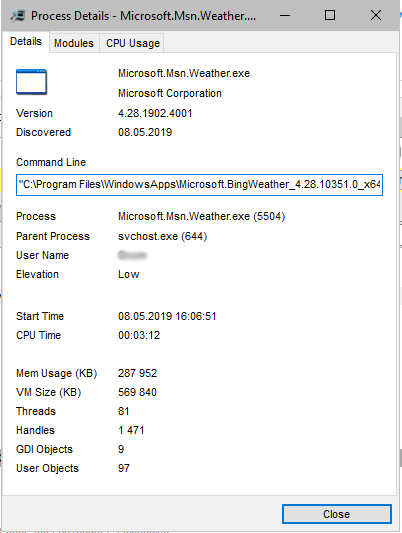Weather (Windows store app) лезет в интернет · Issue #419 · henrypp/simplewall · GitHub