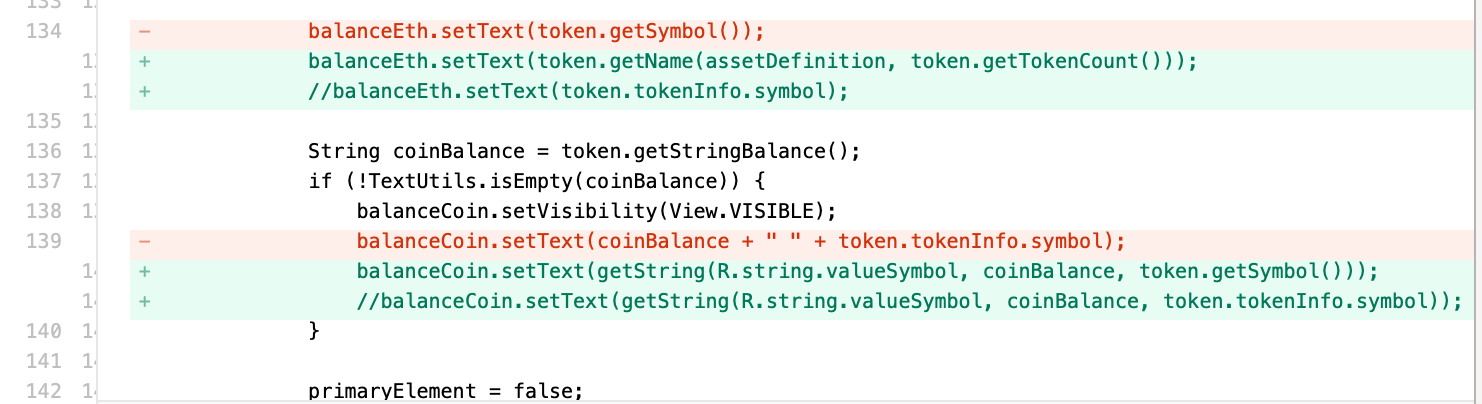 Fix Token card layout boundaries · Issue #2008 · AlphaWallet/alpha-wallet-android · GitHub