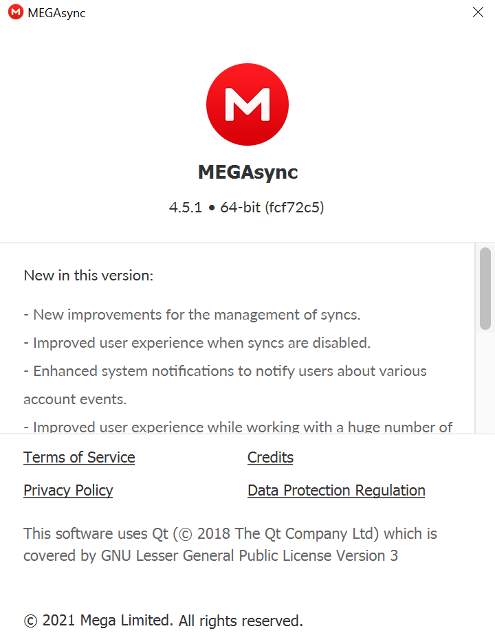 Memory issue · Issue #158 · meganz/MEGAsync · GitHub