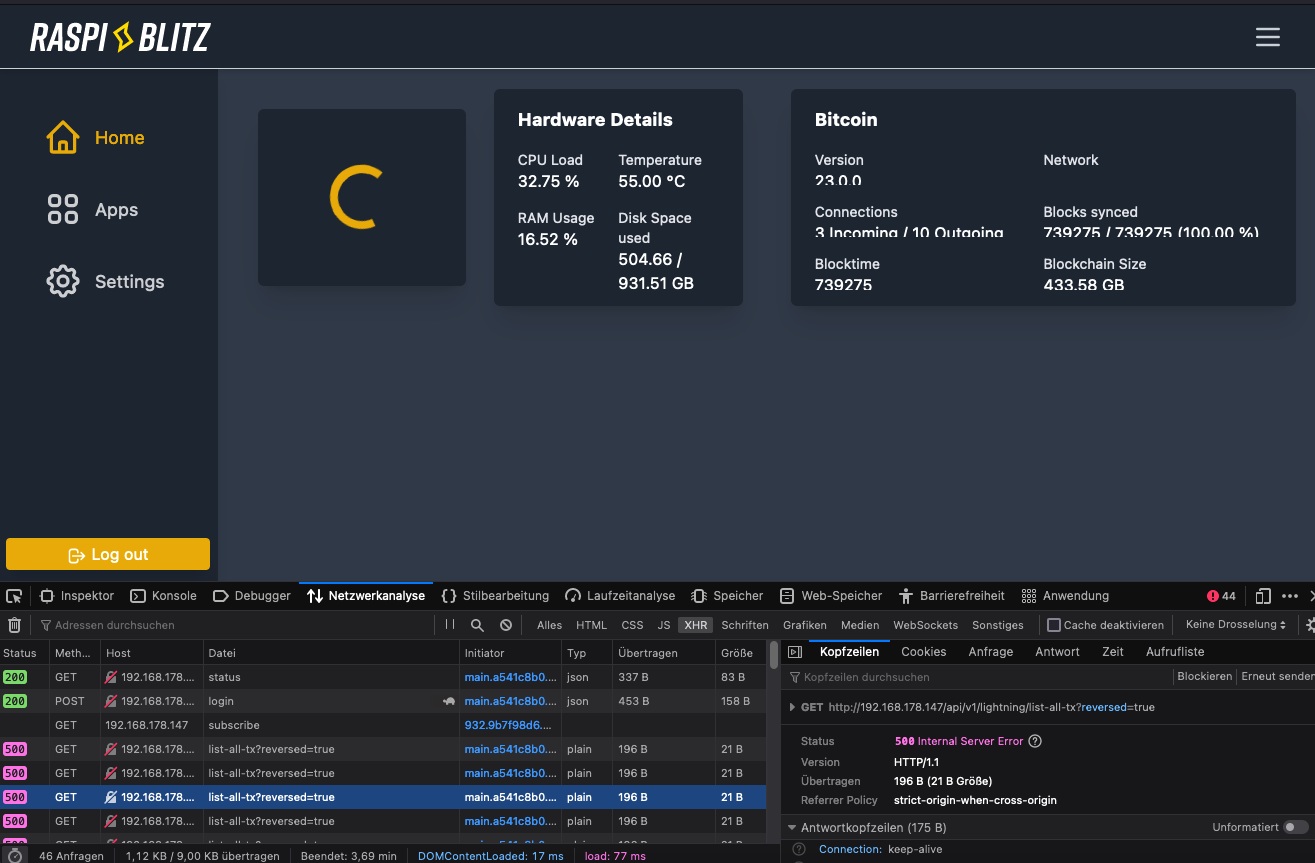 test bitcoin-only widget · Issue #316 · raspiblitz/raspiblitz-web · GitHub