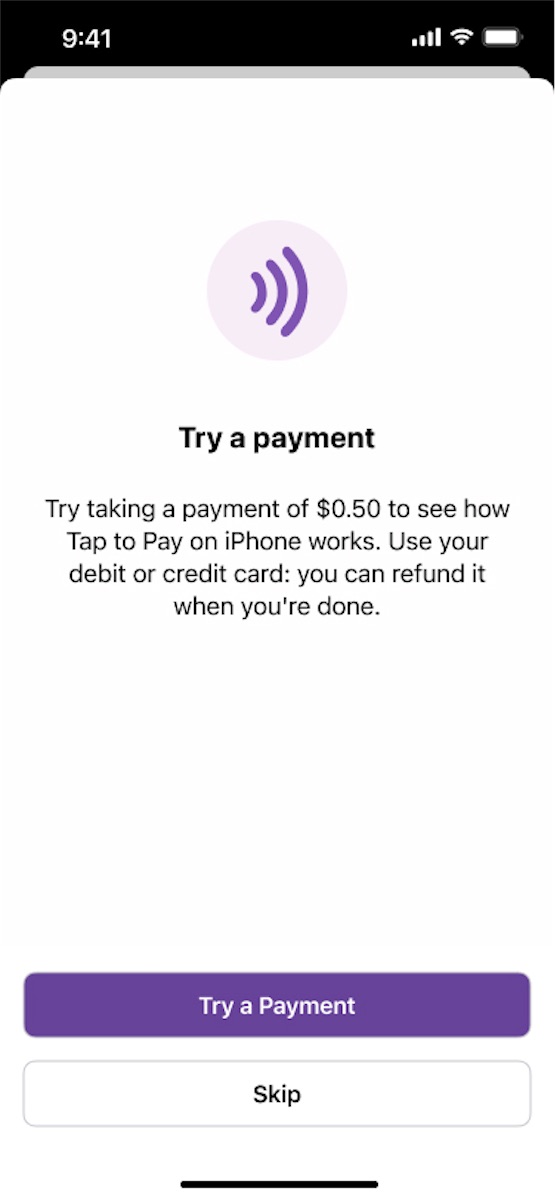 [Mobile Payments] Add Try a Payment prompt screen · Issue #9202 ...