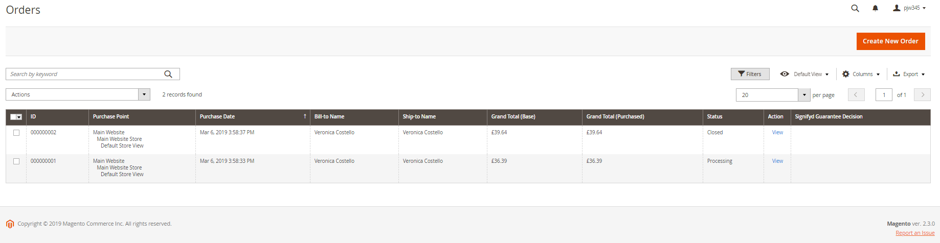 Adminhtml - Create order - no customer selected · Issue #21603 · magento/magento2 · GitHub