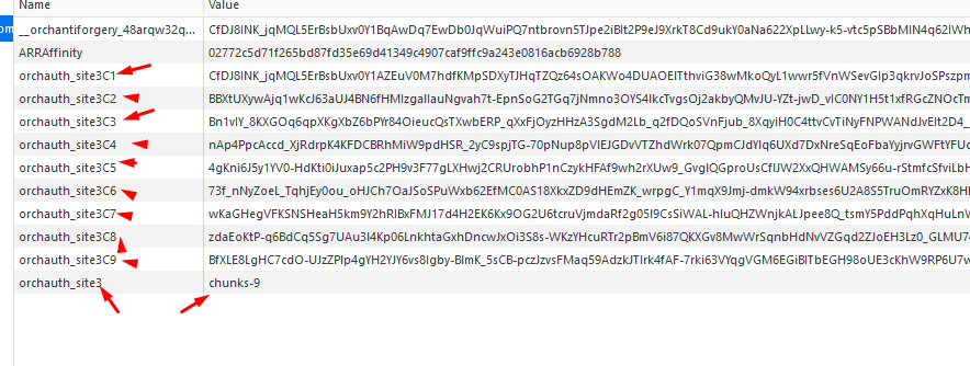 Too many cookie chuncks cause a long request · Issue #13142 · OrchardCMS/OrchardCore · GitHub