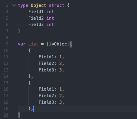 Can't fold a slice · Issue #3160 · microsoft/vscode-go · GitHub