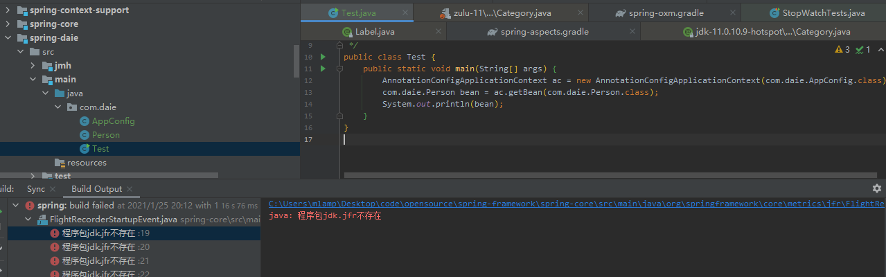 Difficulty building source code in IntelliJ · Issue #26441 · spring-projects/spring-framework ...