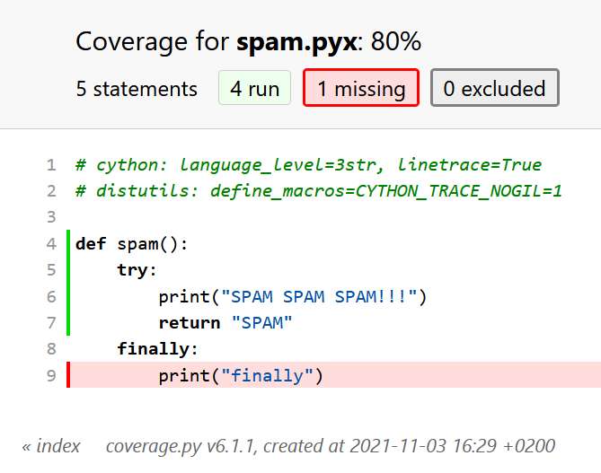 [BUG] Coverage misses finally block statements when you early return from the try block · Issue ...