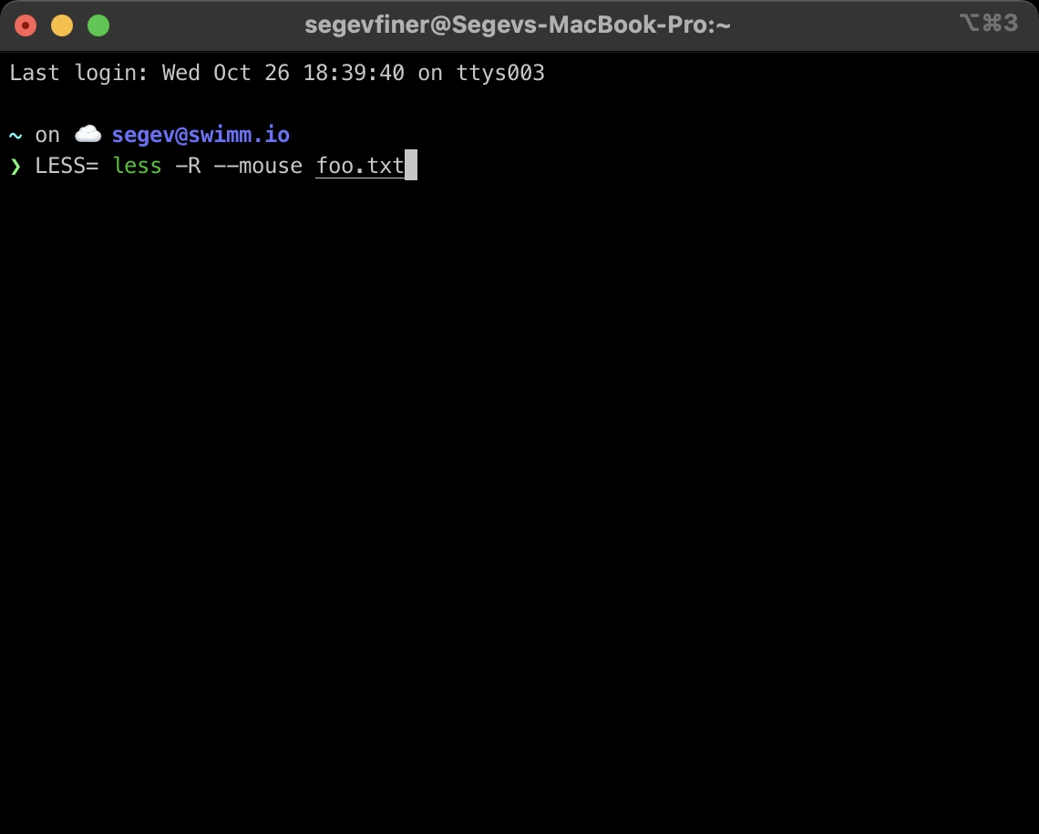 Can t Select Using option In Terminal With A Mouse Mode Program 