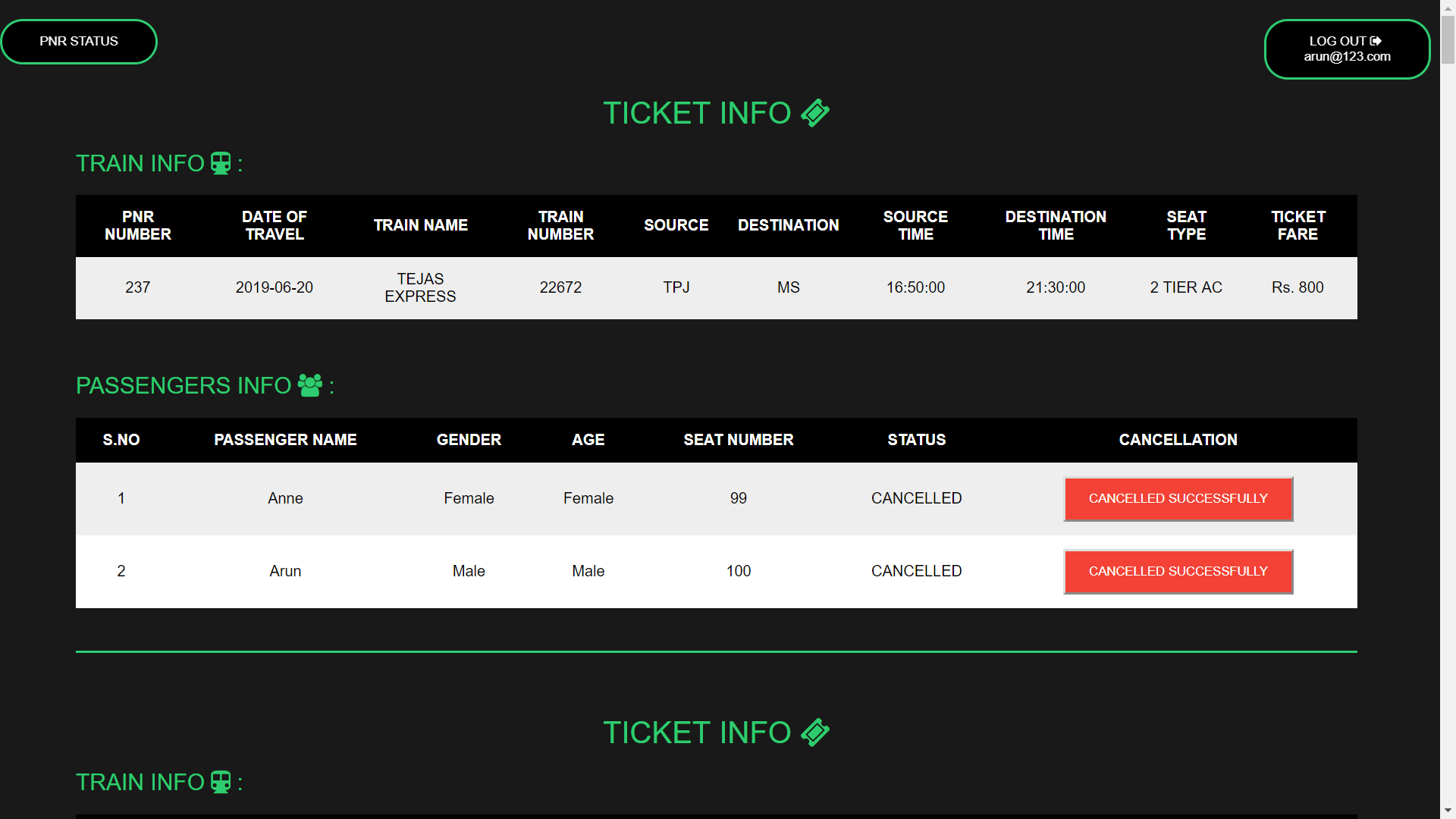 GitHub - Arun-Josh/TrainTicketBooking