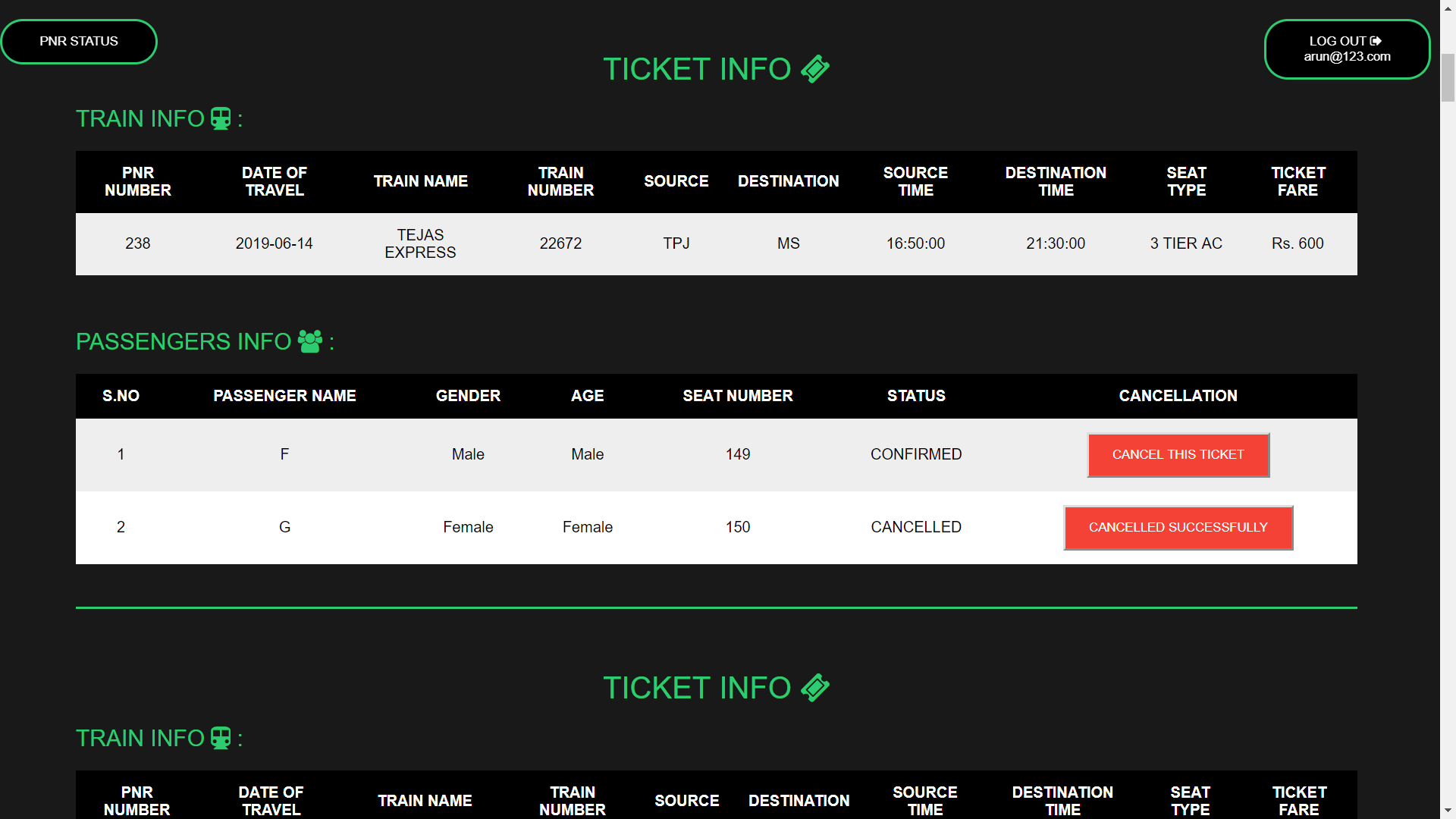 GitHub - Arun-Josh/TrainTicketBooking