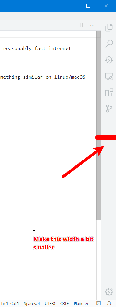 Decrease Activity Bar Size · Issue 82996 · Microsoftvscode · Github 5520