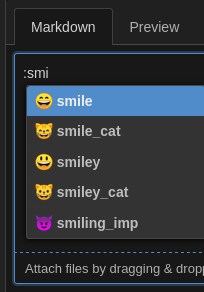 Render emojis in dropdown · Issue #126 · ckeditor/github-writer · GitHub