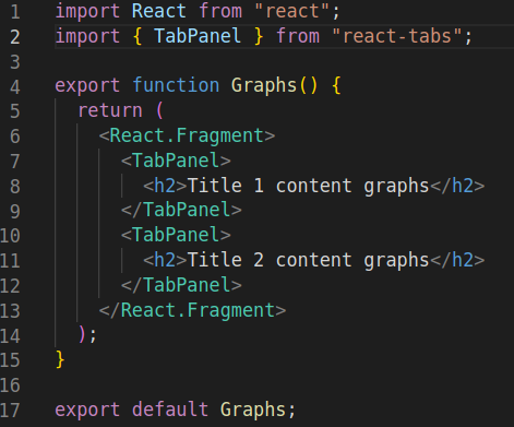 Issues when implementing the same Tabs for different TabPanels · Issue #481 · reactjs/react-tabs ...