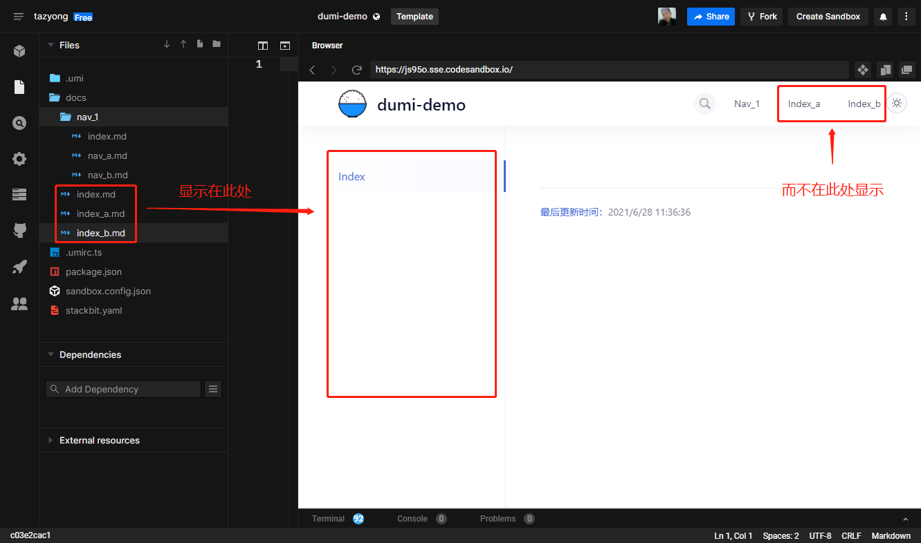 bug: 自动生成导航和分组错误 · Issue #741 · umijs/dumi · GitHub