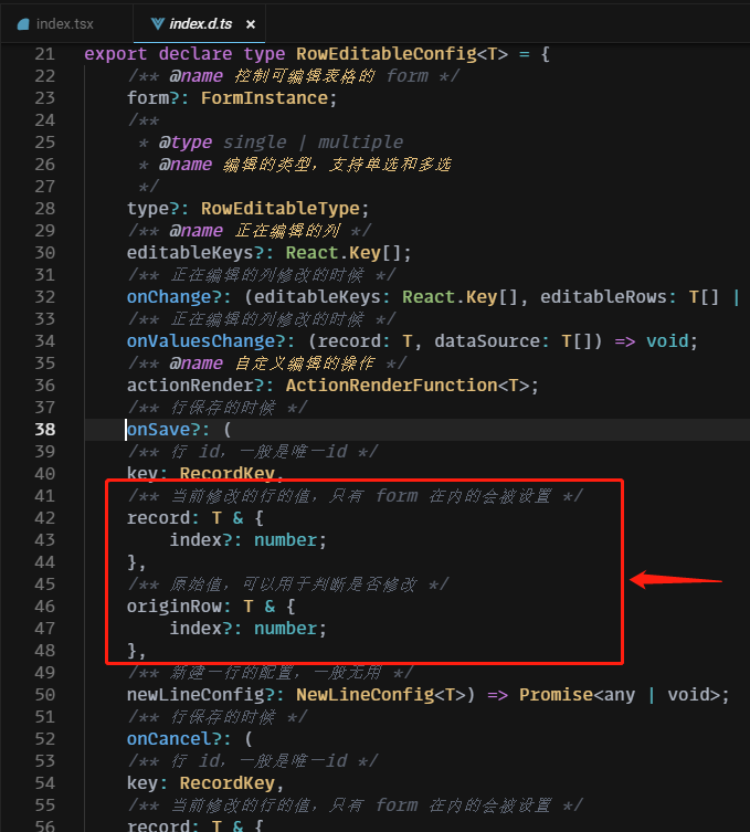 🐛[BUG] ProTable 在编辑保存时，当前修改的行的值与原始值相同 · Issue #3150 · ant-design/pro-components · GitHub
