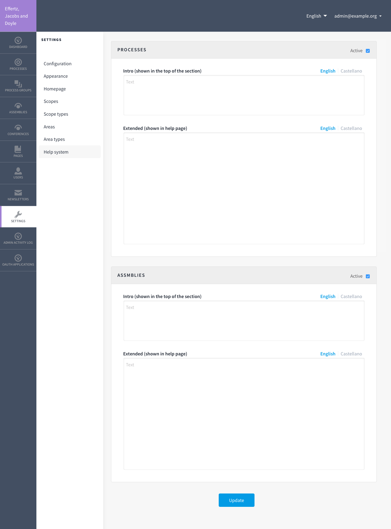 Contextual Help System MVP · Issue #3973 · decidim/decidim · GitHub