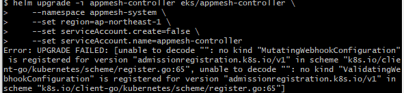 use "helm upgrade" deploy appmesh-controller, namespace not expected but default · Issue #602 ...