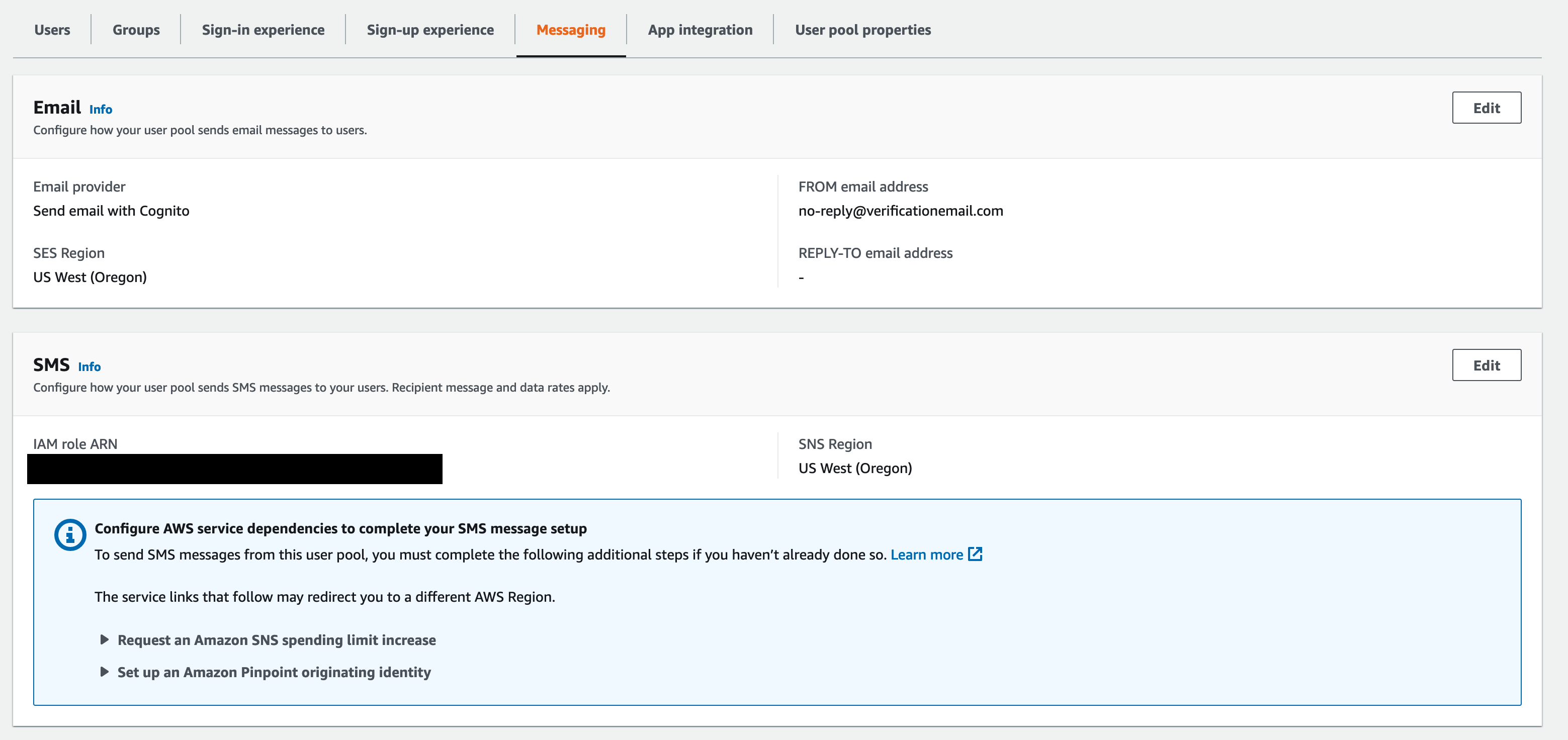 Auth.resendUserAttributeConfirmationCode throws an error (Flutter ...