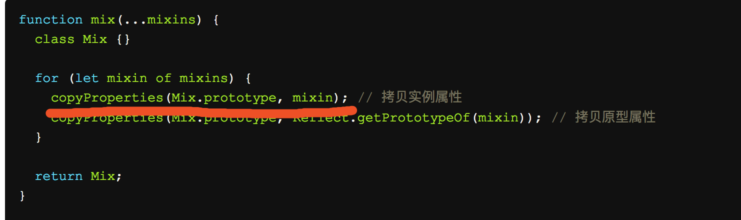 关于《Class的继承》中mixin实现的问题 · Issue #820 · ruanyf/es6tutorial · GitHub
