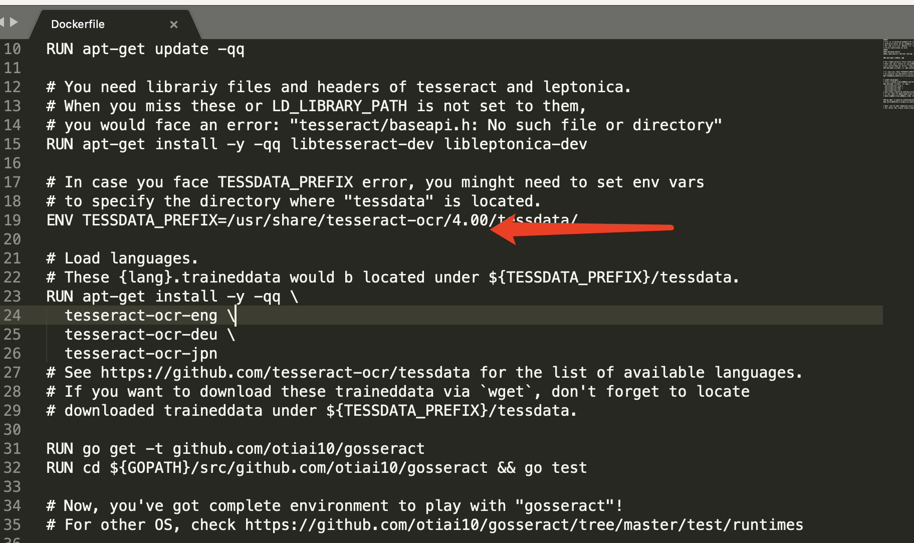 Can't find tesseract v4.1.1 Dockerfile? · Issue #221 · otiai10 ...