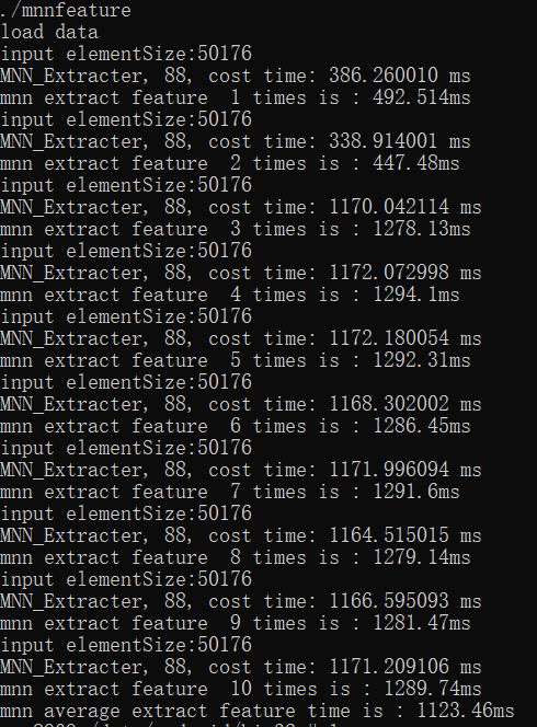MNN多次提特征时间差距比较大，前两次很快，后面很慢。 · Issue #261 · alibaba/MNN · GitHub