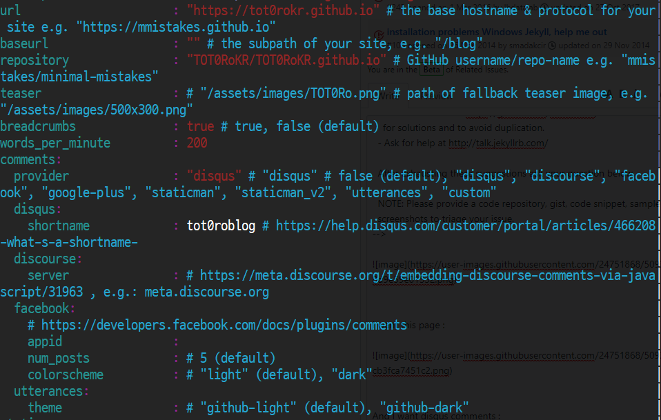 How to make your foo? Please help me....... · Issue #2024 · mmistakes/minimal-mistakes · GitHub