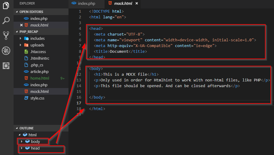 HTML outline bug: comes before · Issue #73192 · microsoft/vscode · GitHub
