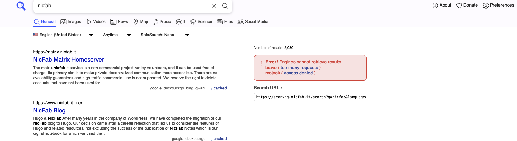 Bug: mojeek engine · Issue #1727 · searxng/searxng · GitHub