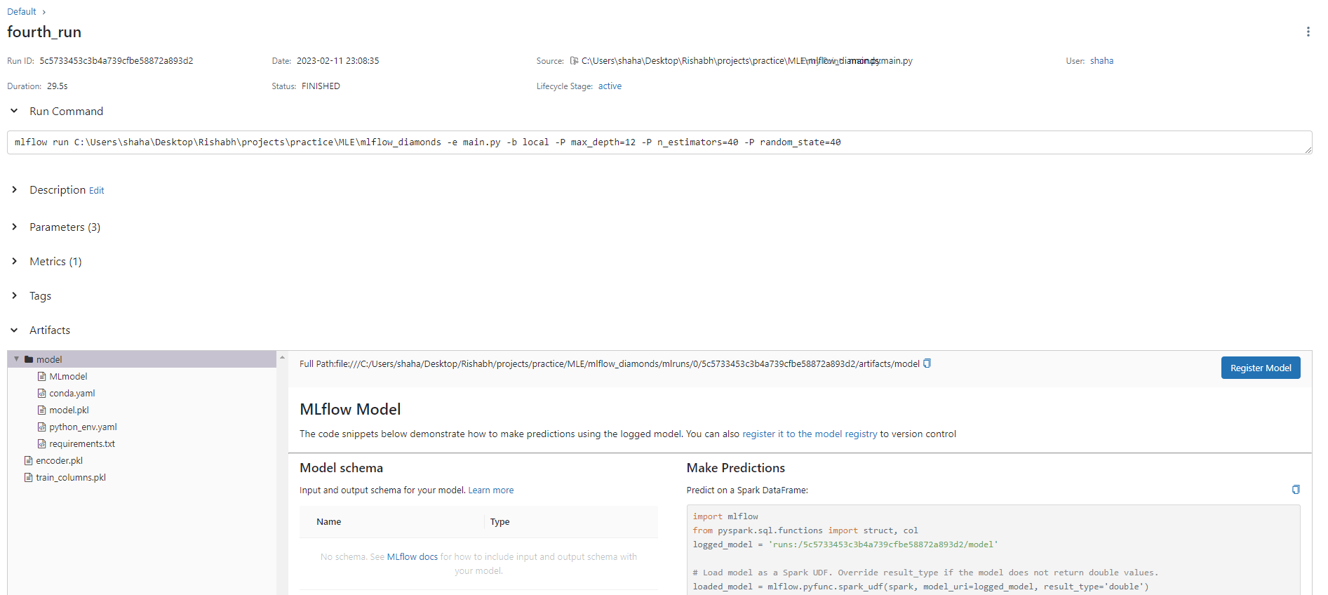 GitHub - rishabhrjain/mlflow: Repo to showcase capabilities of MLFlow ... GitHub - rishabhrjain/mlflow: Repo to showcase capabilities of MLFlow ...