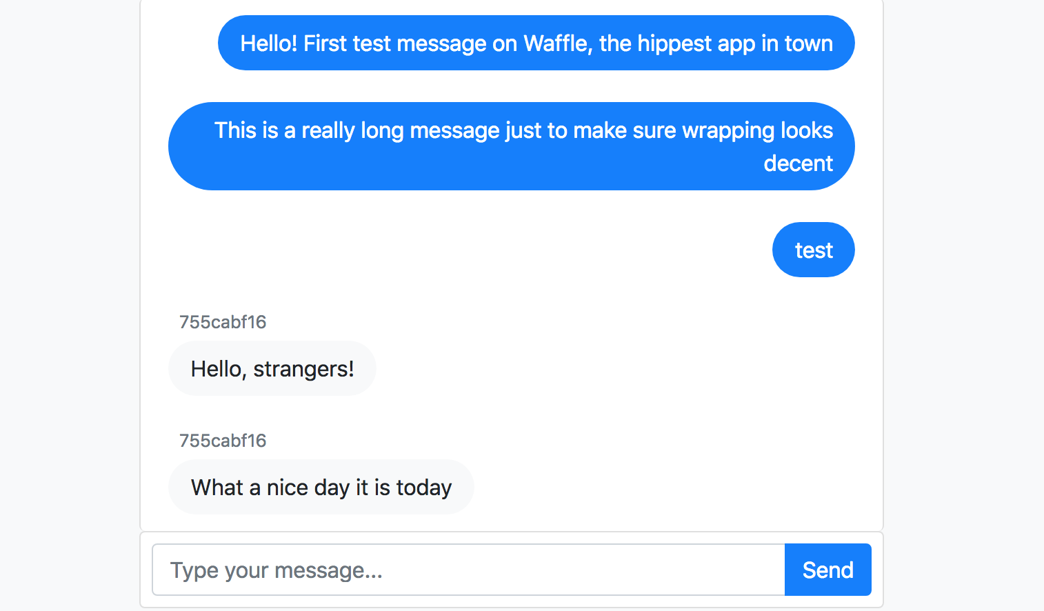 GitHub - thejchap/waffle: A simple chat app written in Go using Server ...